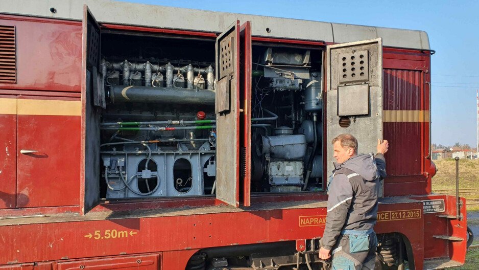 Lokomotywa Lxd2 otrzymała nowy silnik